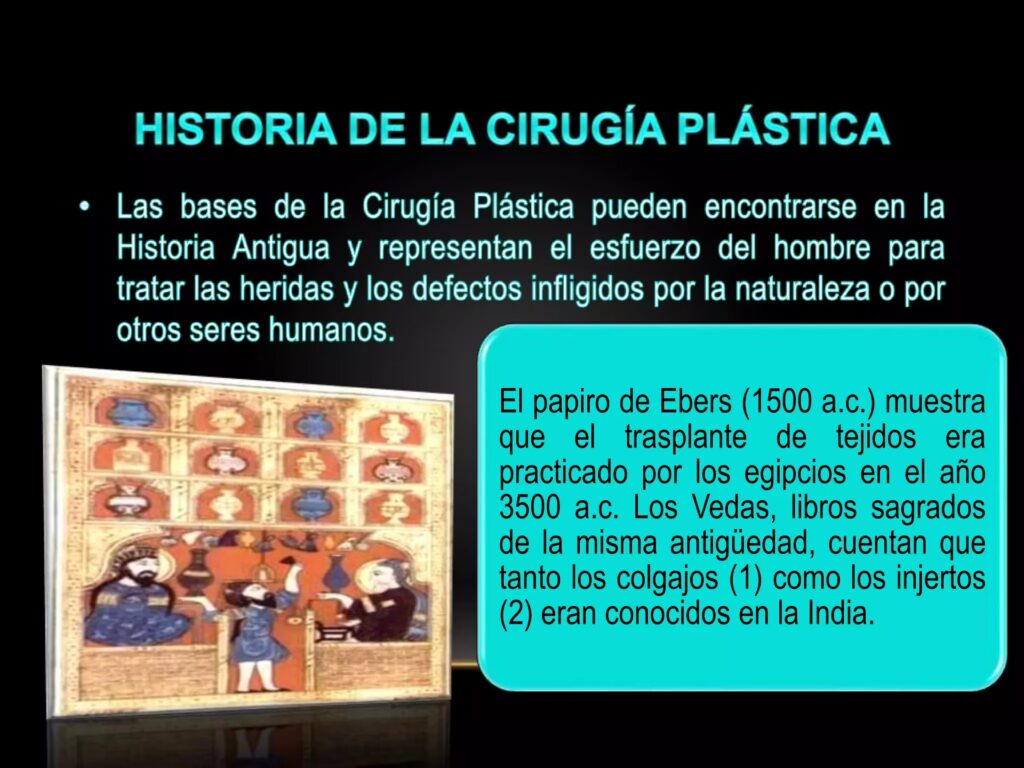 Orígenes de la Cirugía Plástica: Un Viaje Milenario